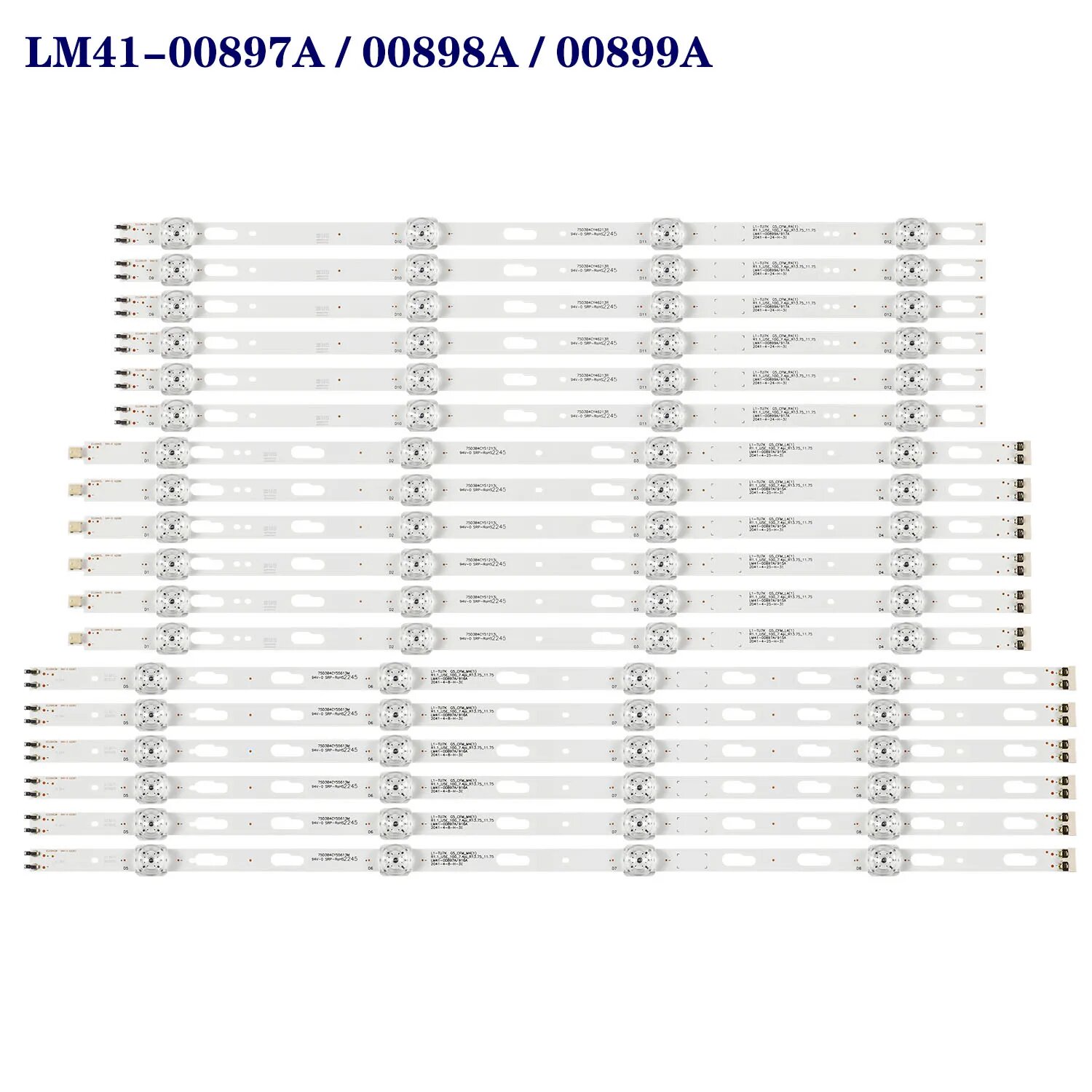 Светодиодная лента для Samsung L1-TU7K, 5 set