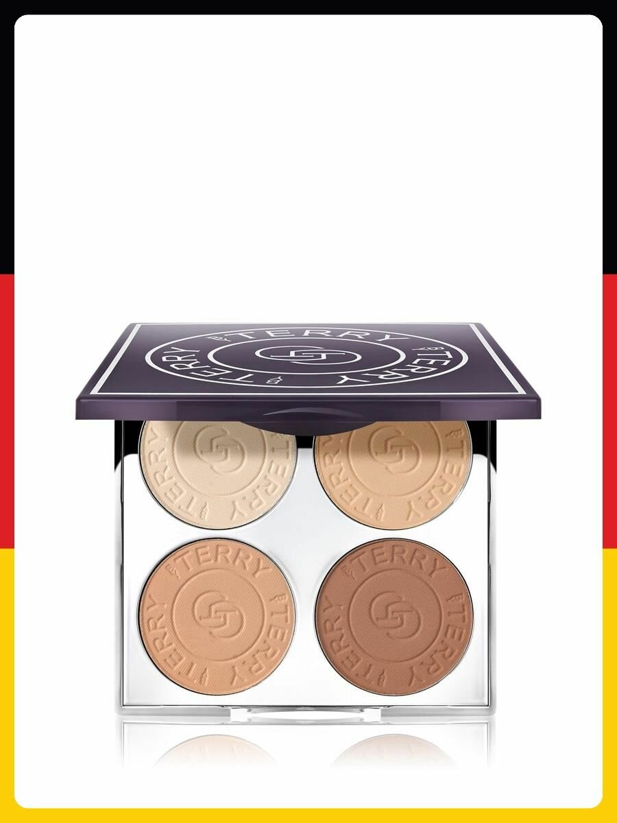 Палитра для макияжа By Terry Hyaluronic Hydra-Powder Palette, 10 г № 2 - От среднего до теплого