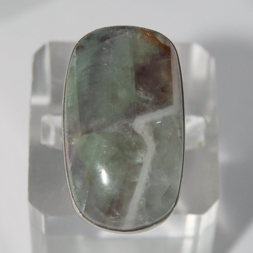 Кольцо-кулон, флюорит