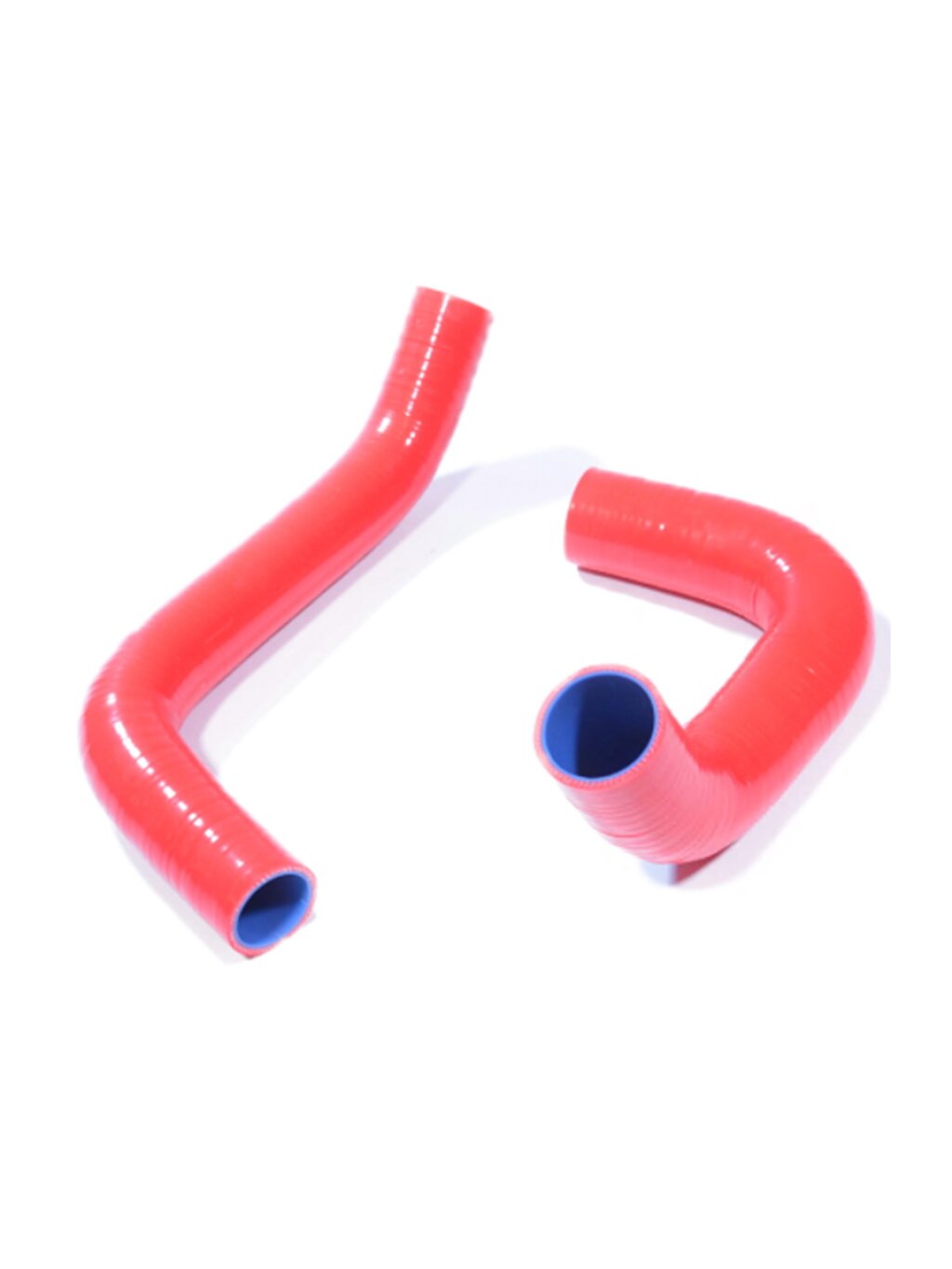 Патрубок системы охлаждения для а/м ГАЗ-53 ,3307 с/о (2 шт.) "ПТП64" красный MVQ