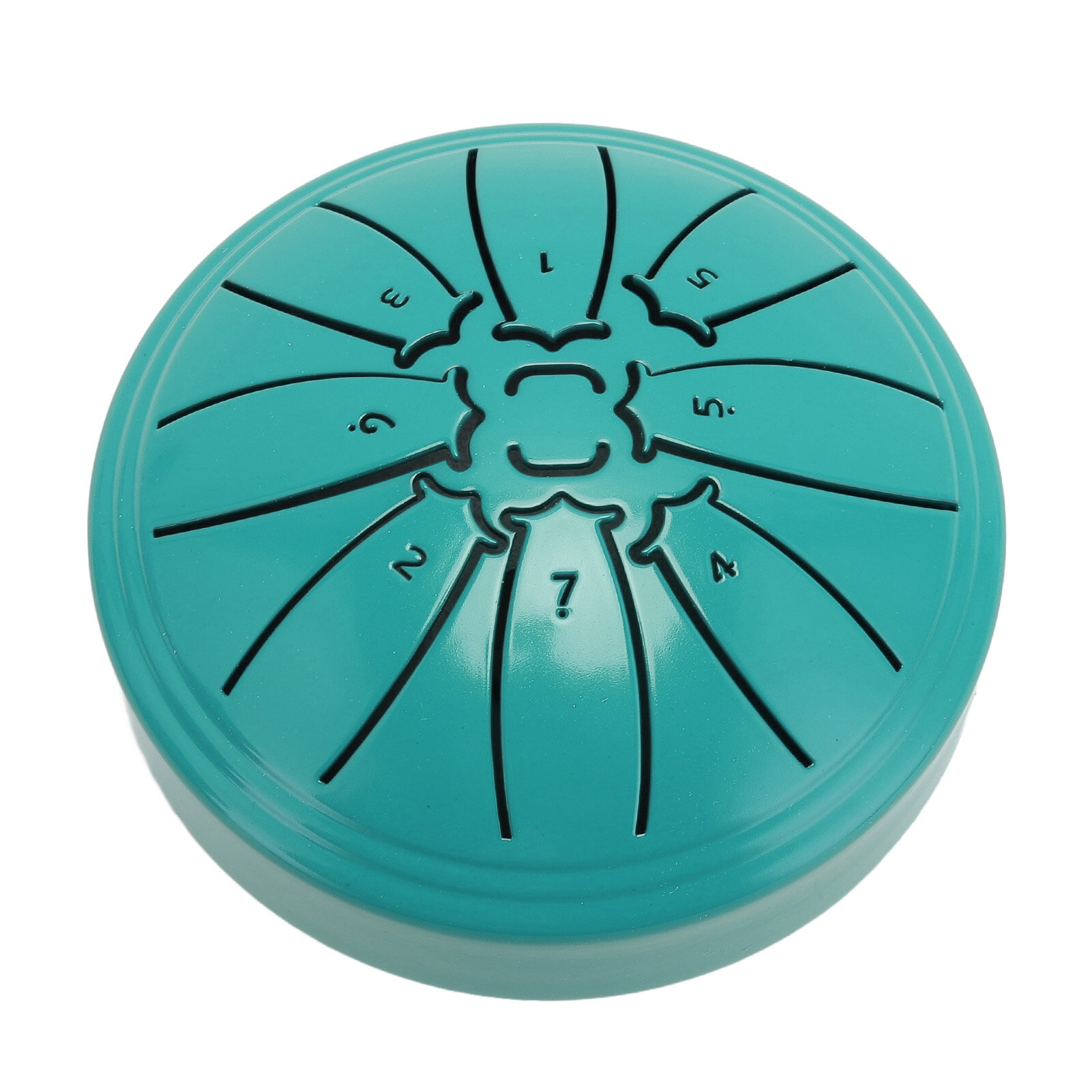 Мини-стальной язычковый барабан 4 дюйма 8 нот из углеродистой стали металлический ручной барабан с барабанной палочкой и нотной тетрадью зеленый