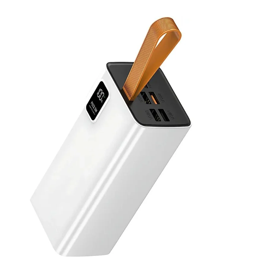 Внешний аккумулятор PERO PB08, 40000mAh, USB Type-C, быстрая зарядка