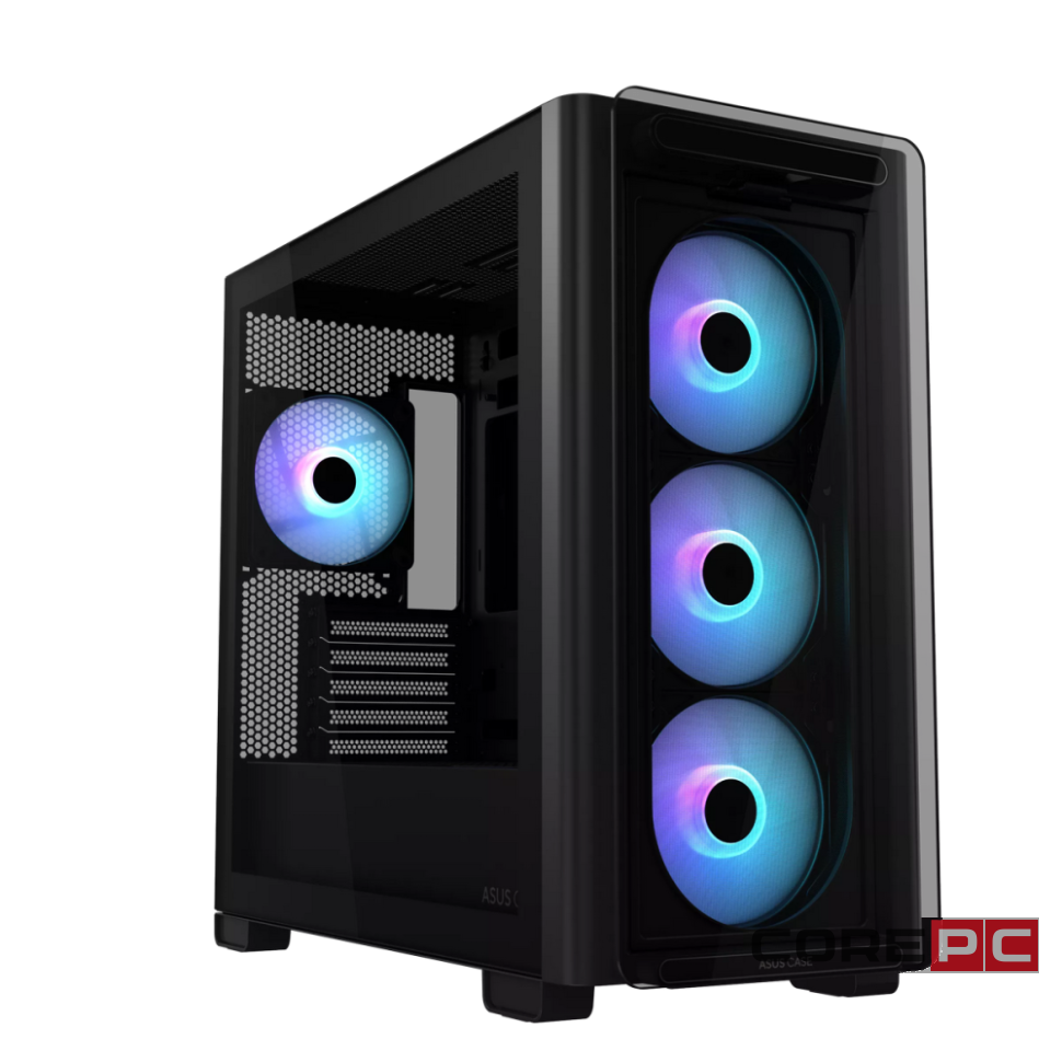 Компьютерный корпус ASUS A23 PLUS TG ARGB Black (90DC00K0-B19010)