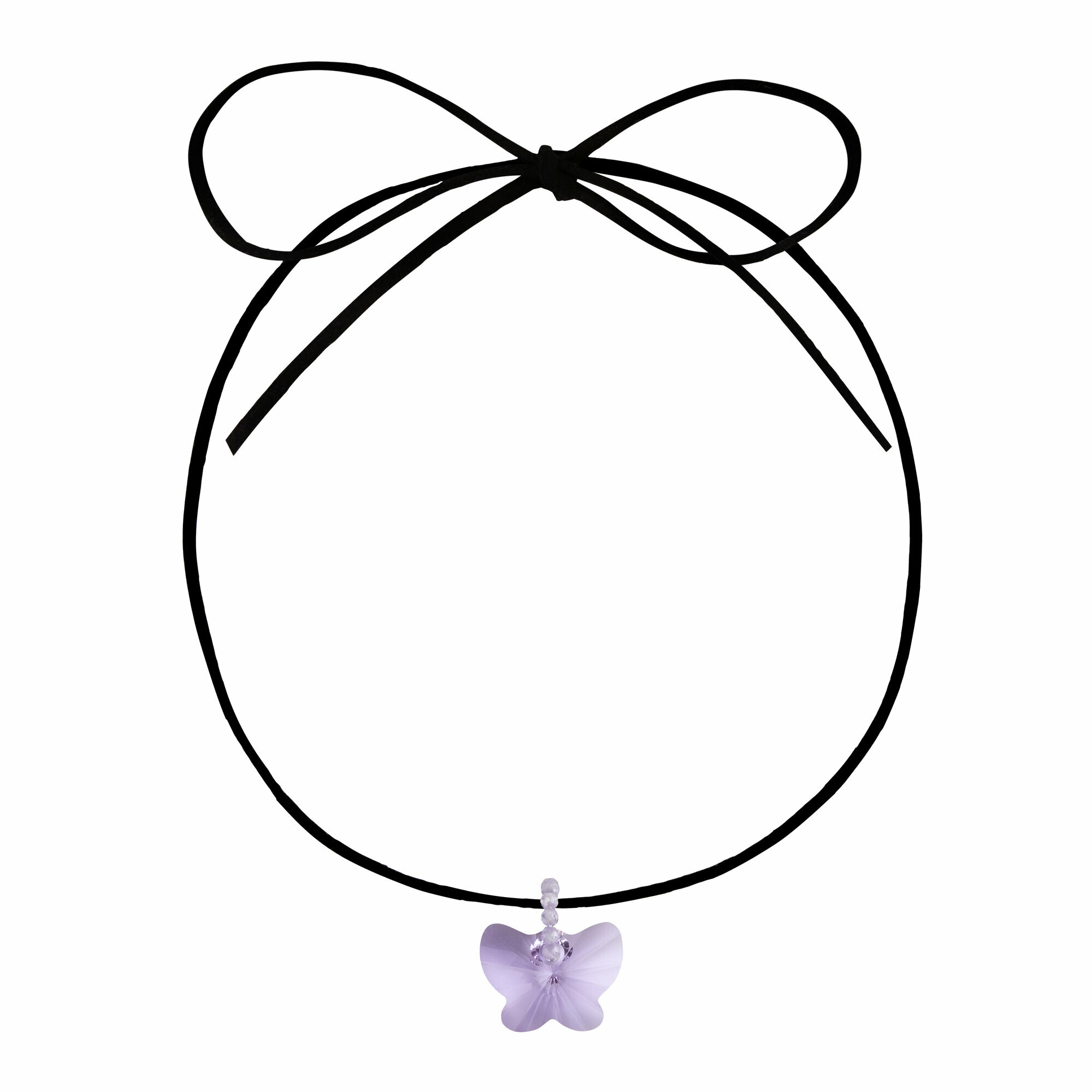 Чокер, кристаллы Swarovski, хрусталь, кристалл, Swarovski Zirconia