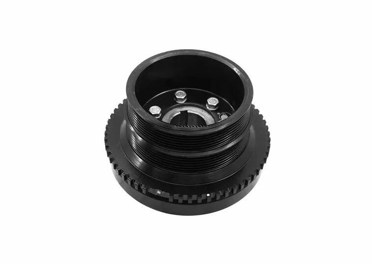 Шкив коленвала двойной (в сборе со ступицей и демпфером) ЗМЗ 409 (Прогресс-Мотор) кат. номер 406.1005050-60