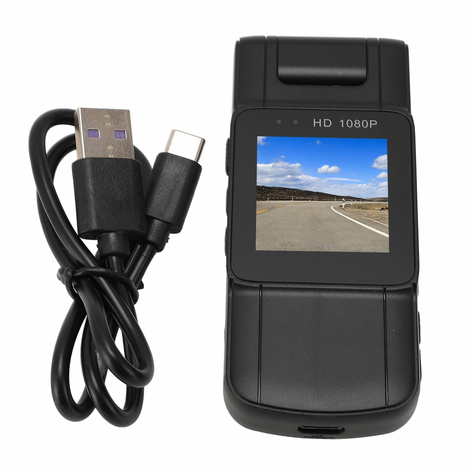 Портативный HD-видеорегистратор 64 ГБ IP65, водонепроницаемая камера ночного видения с инфракрасной подсветкой для записи на открытом воздухе