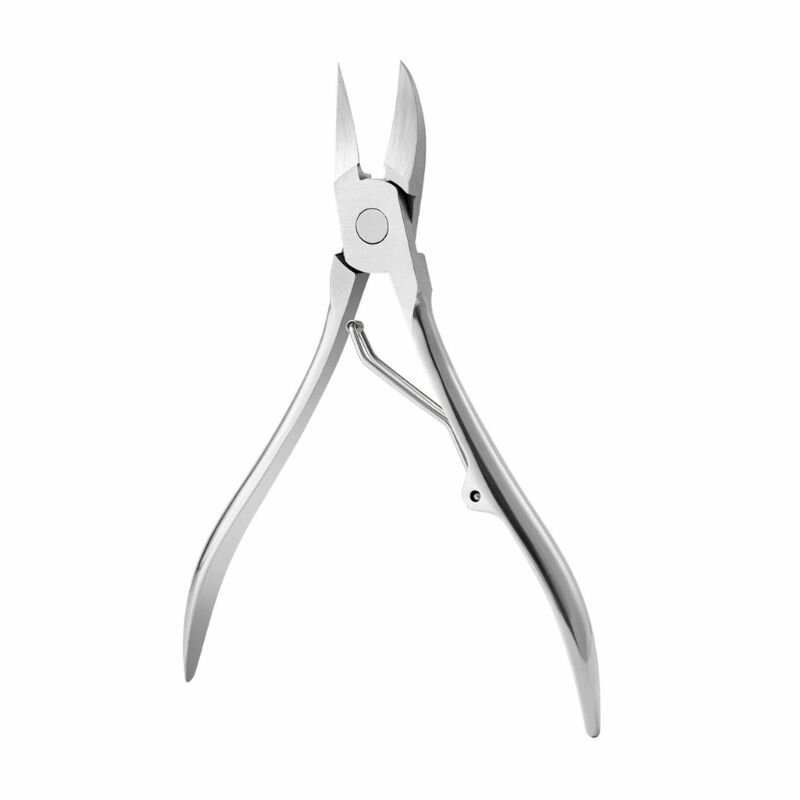 Специальные кусачки для ногтей, специальные ножницы, плоскогубцы толстых и твердых ногтей на ногах, симметричная ручка с инкрустацией из нержавеющей стали