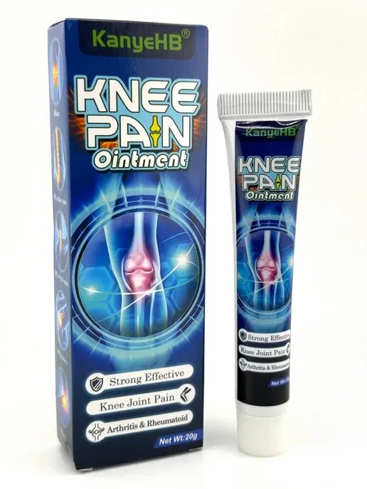 Крем Knee Pain Ointment, для коленных суставов, многофункциональный, 20 г