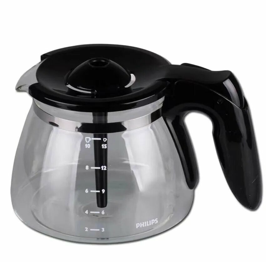 Кофейник Philips HD7447 для кофемашины, объем 1.2 л, из нержавеющей стали — фото 1
