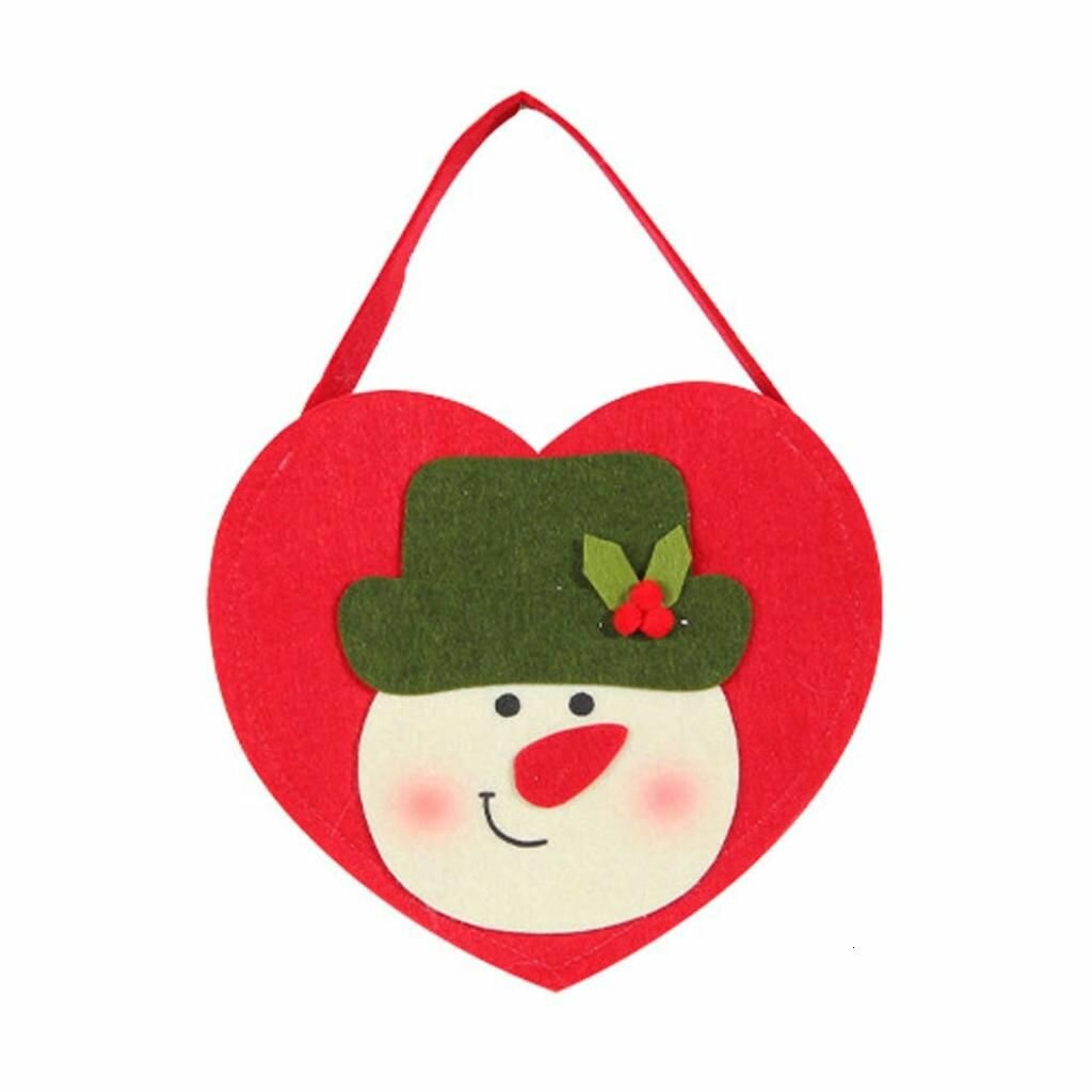 Рождественский переносной подарочный пакет Love Apple-Снеговик