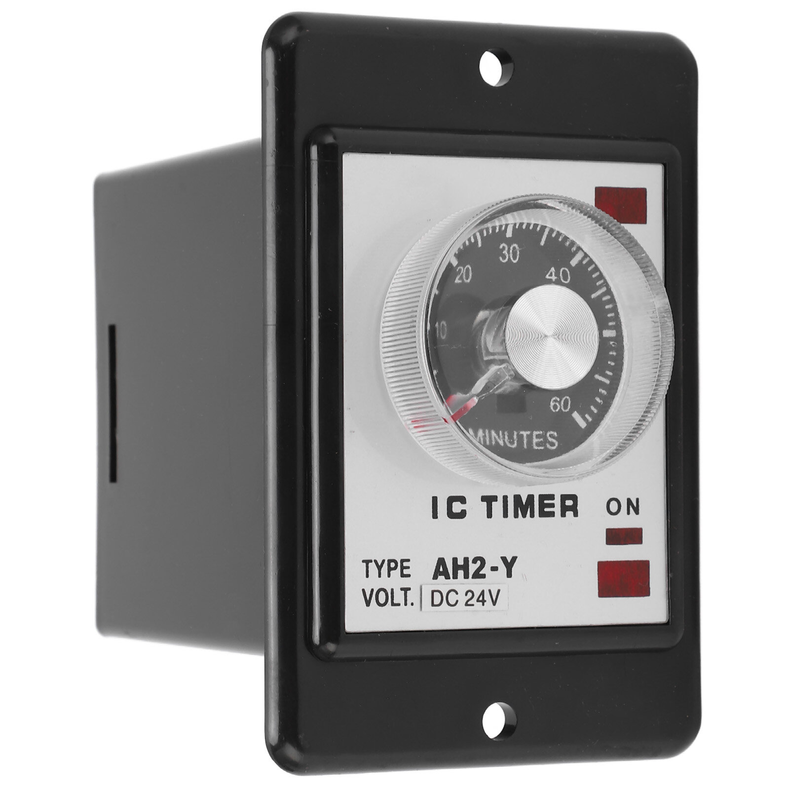 AH2‑Y 60M Мини реле времени с задержкой, 8-пиновое, со стрелочным индикатором и корпусом из АБС-пластика для автоматического оборудования, 24В постоянного тока.