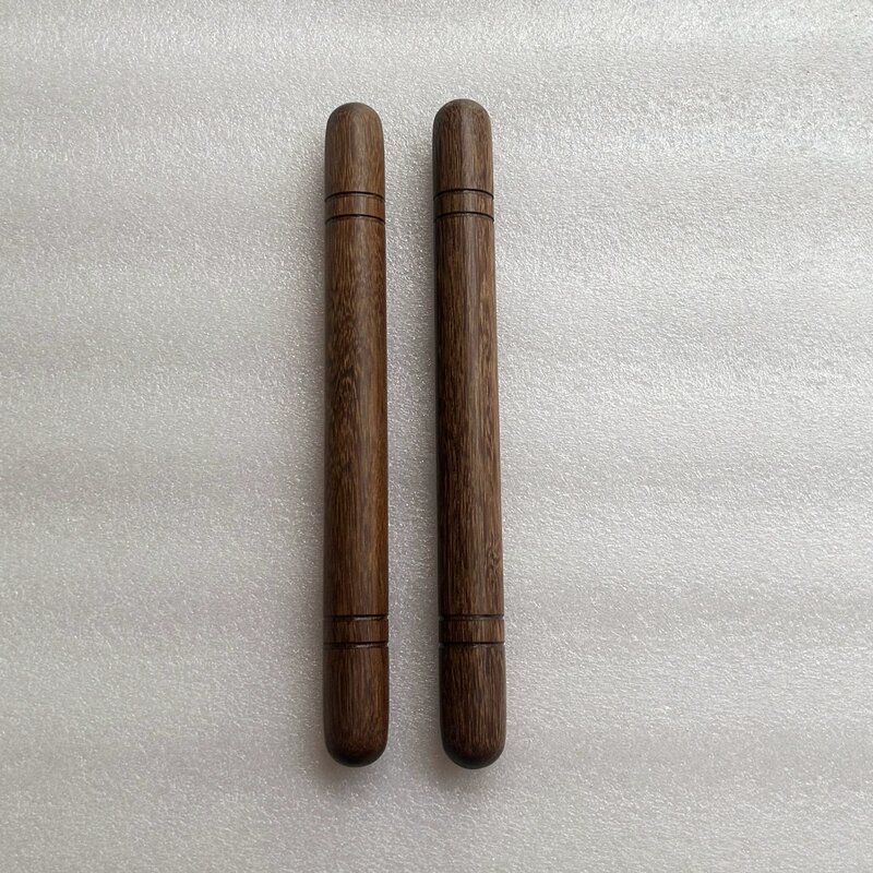 Круглая барабанная палочка из дерева куриных крыльев для южнокитайских львиных танцев, гладкое покрытие, 1 шт