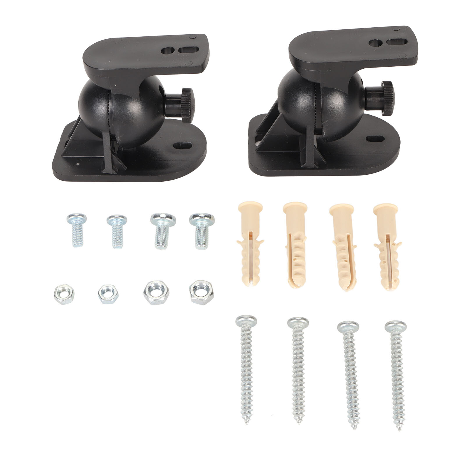 2 шт. Кронштейны для настенного крепления колонок: экономия пространства, простая установка, гибкая и стабильная конструкция для дома