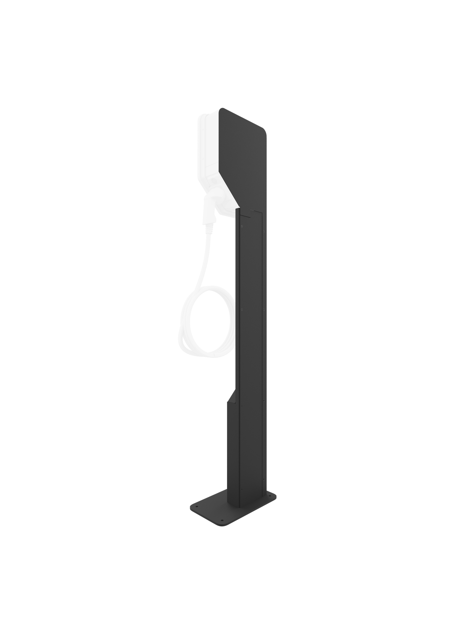 Стойка для напольного монтажа электрозарядных станций серии Мюон 22, Rewatt