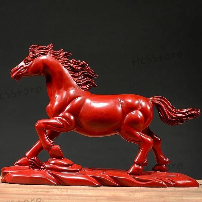 Сандаловая лошадь сандаловая статуя 14 cm
