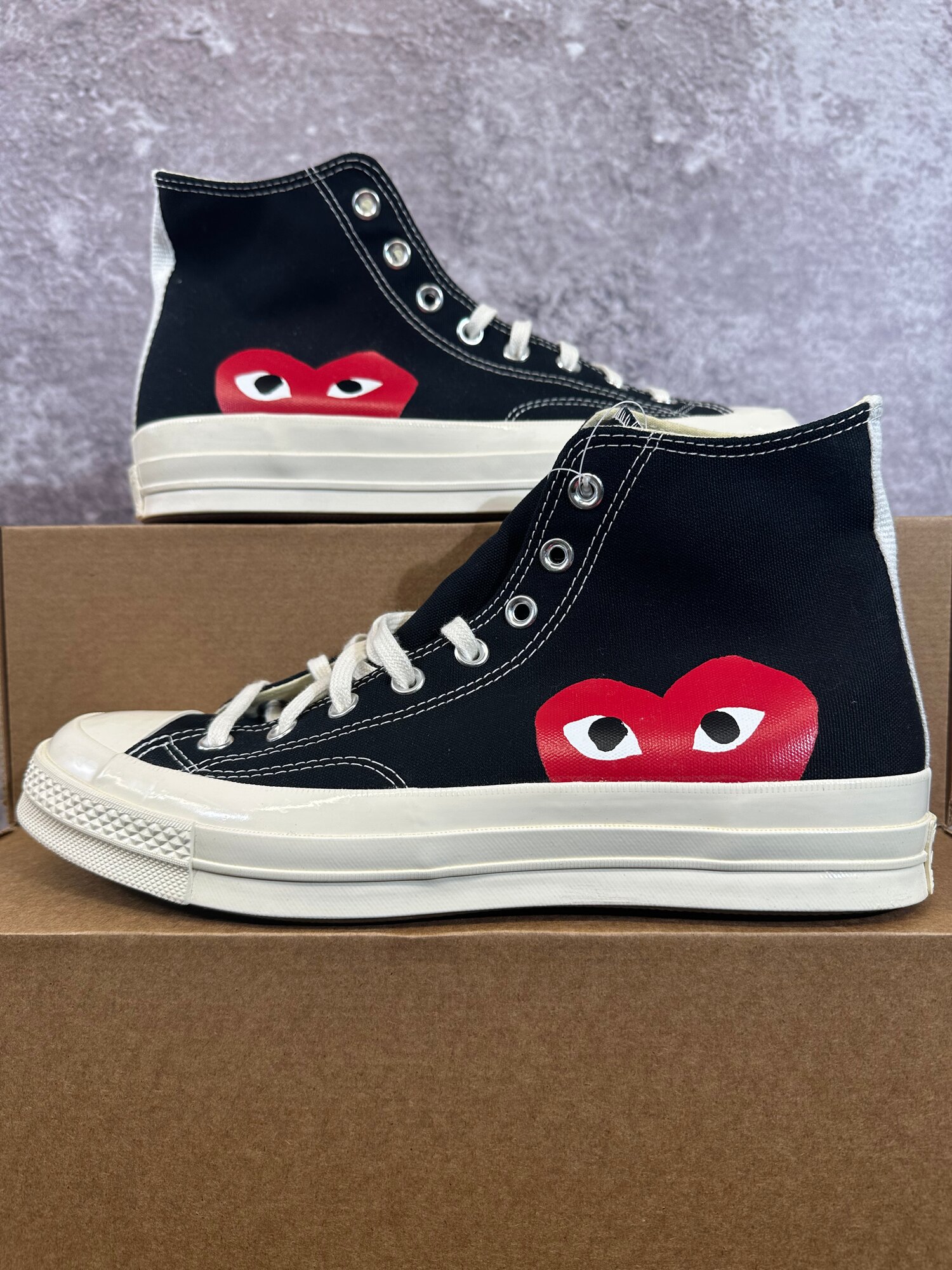 Кеды CONVERSE X COMME DES GARCONS PLAY CHUCK 70 HI