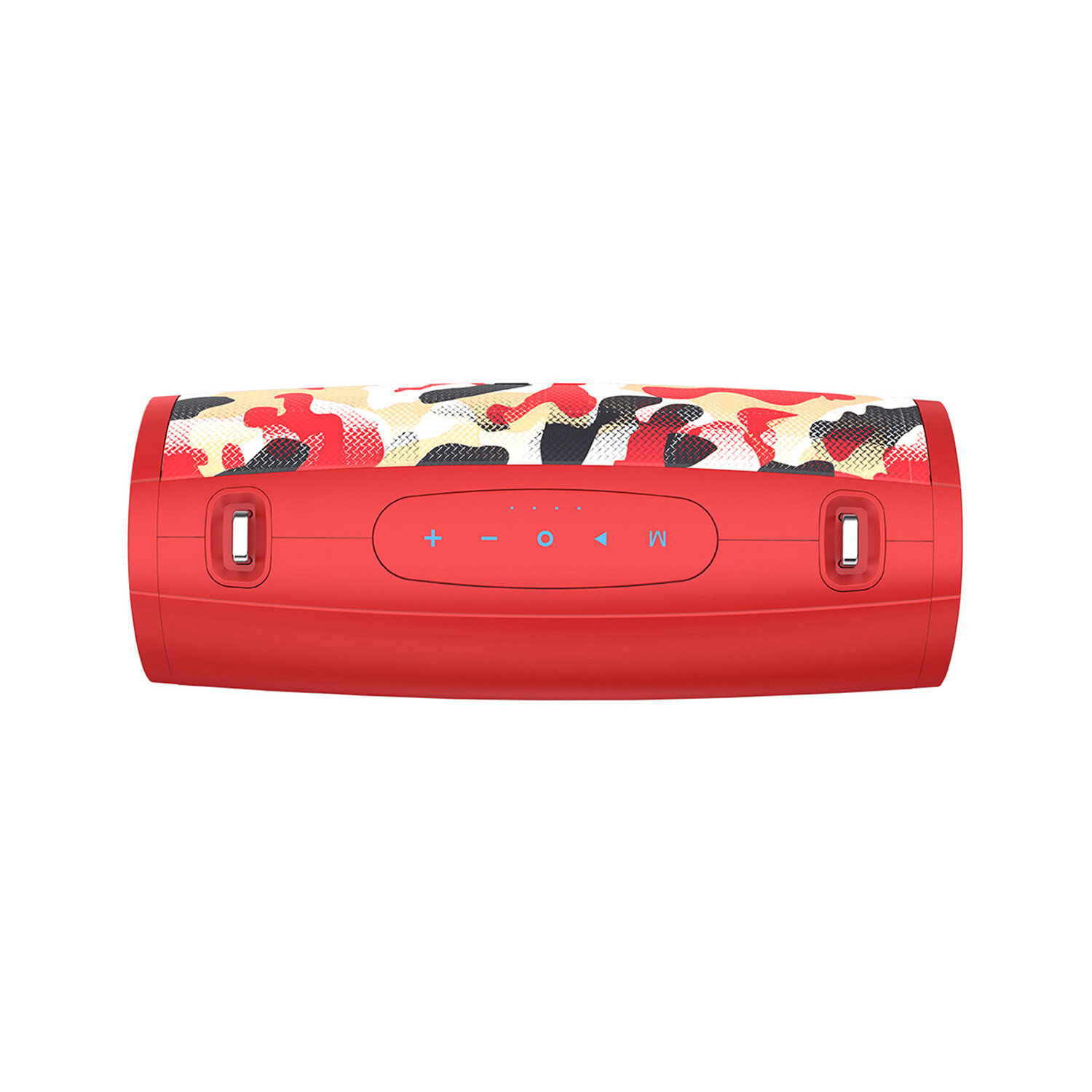 ZEALOT S38 Портативный беспроводной динамик с технологией BT 5.0 IPX5 Водонепроницаемый HiFi Звук FM AUX TF Карта Длинное время автономной работы Портативный Для вечеринок Океан Камуфляж Красный Камуфляж Камуфляж Черный Красный 1800mAh 4Ω(10Wx2)