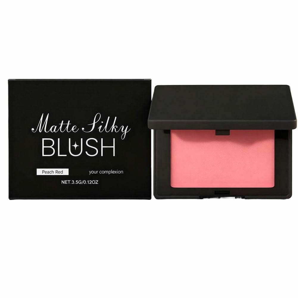 Матовые персиковые румяна