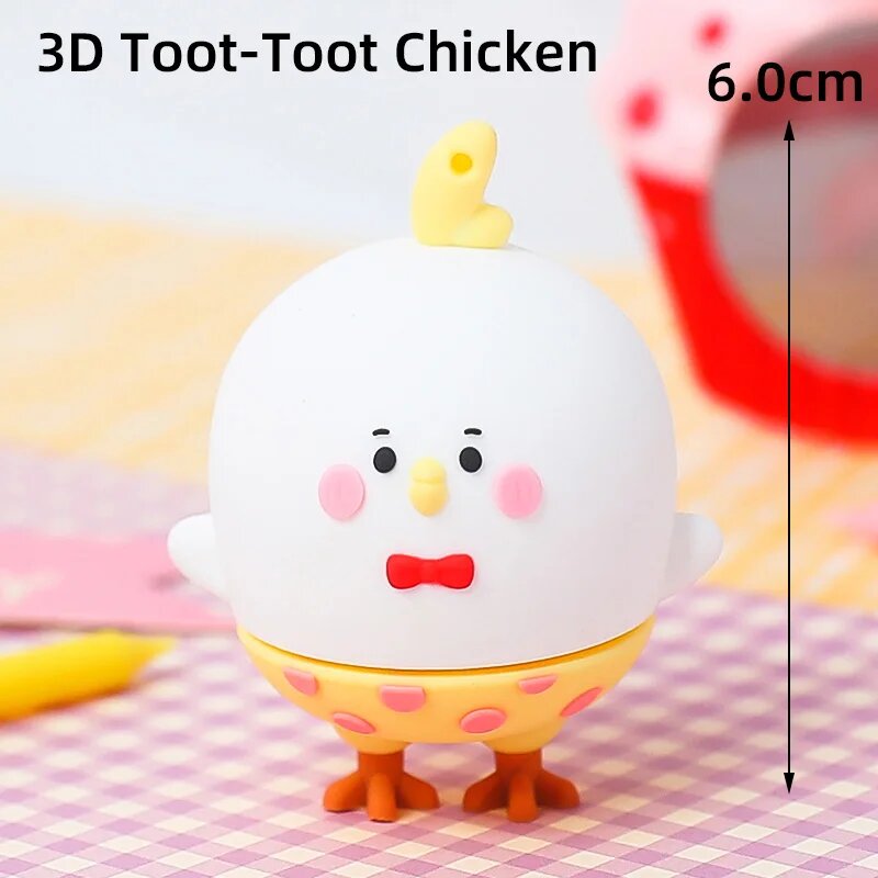 3D курица Toot-Toot, корейский стиль, Цвет: A20