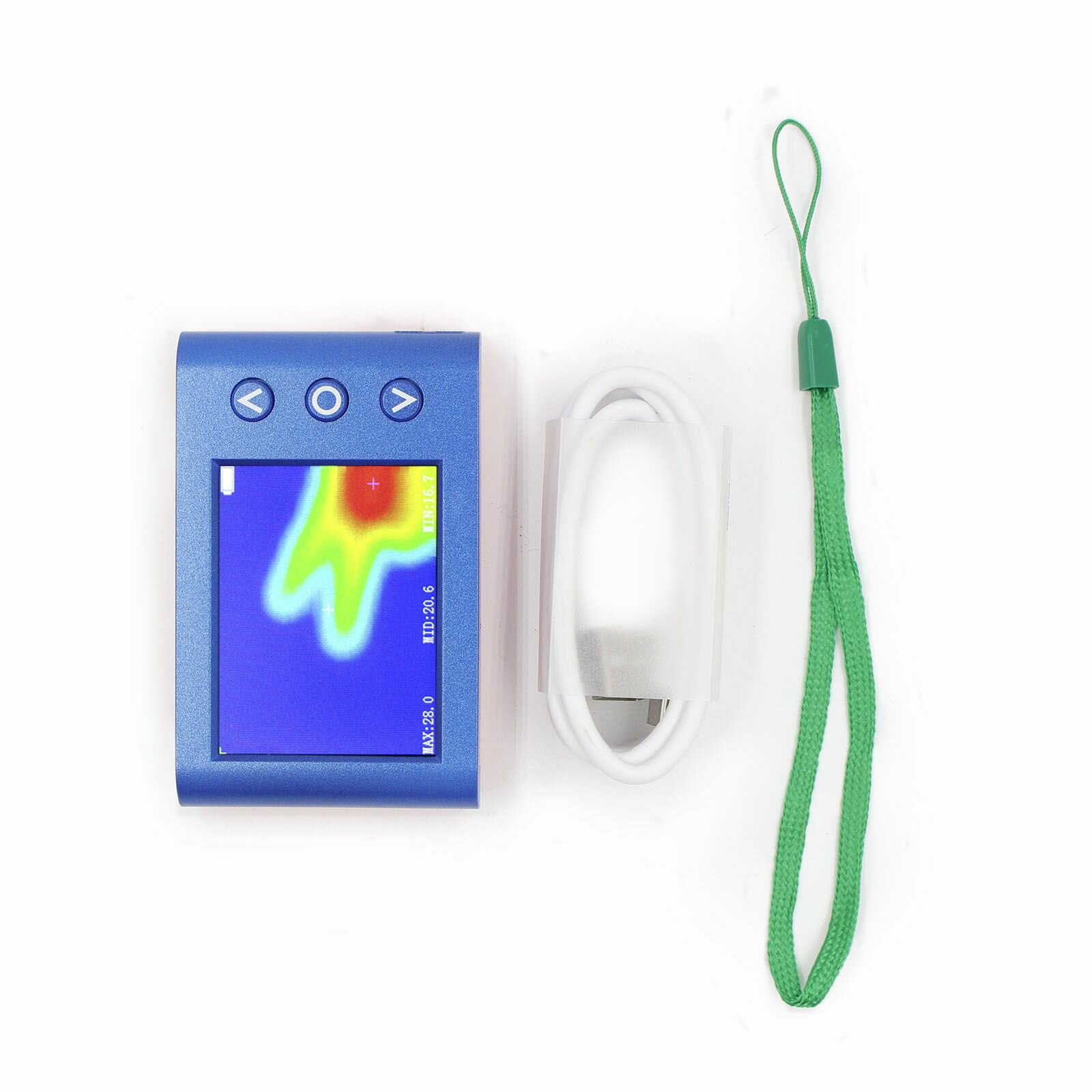 (1 шт.) тепловизор с цифровым ЖК-дисплеем диагональю 2,4 дюйма (для хранения)