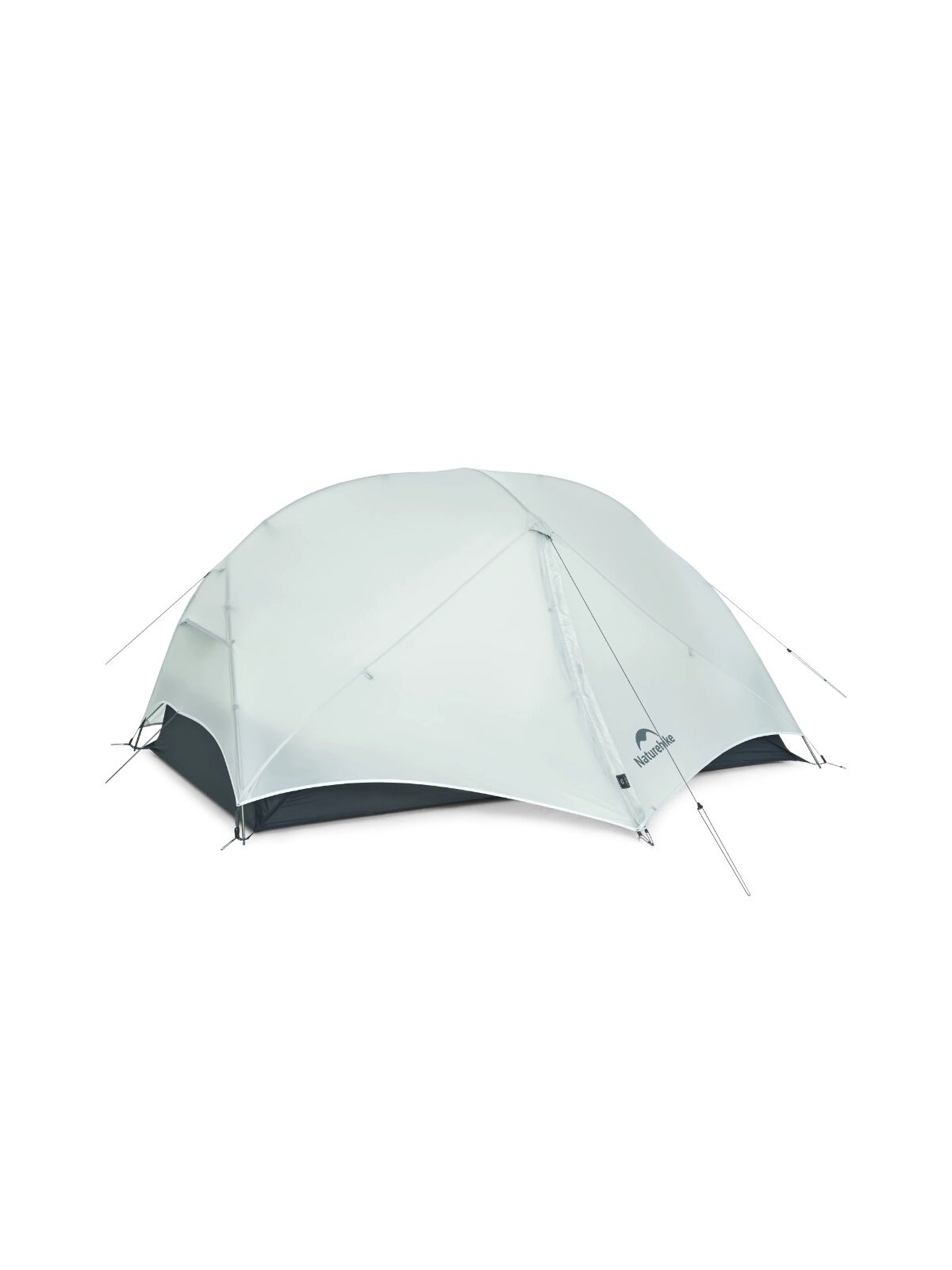 Палатка Naturehike Mongar UL 1-местная, алюминиевый каркас, сверхлегкая, серая