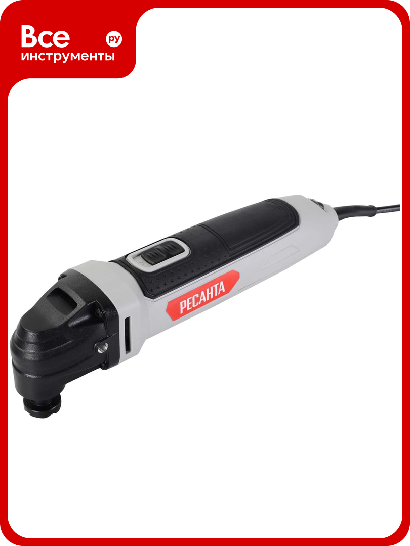 Многофункциональный инструмент-реноватор Ресанта МФИ-400 в кейсе 75/4/2, пластик