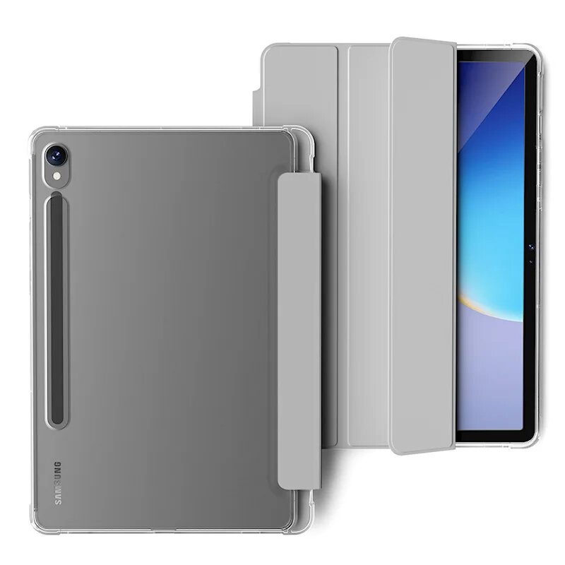 Прозрачный акриловый чехол для Samsung Galaxy Tab S11/S10 Lite/S7/S9 Tab S10 Lite 10.9, Серый, GRAY