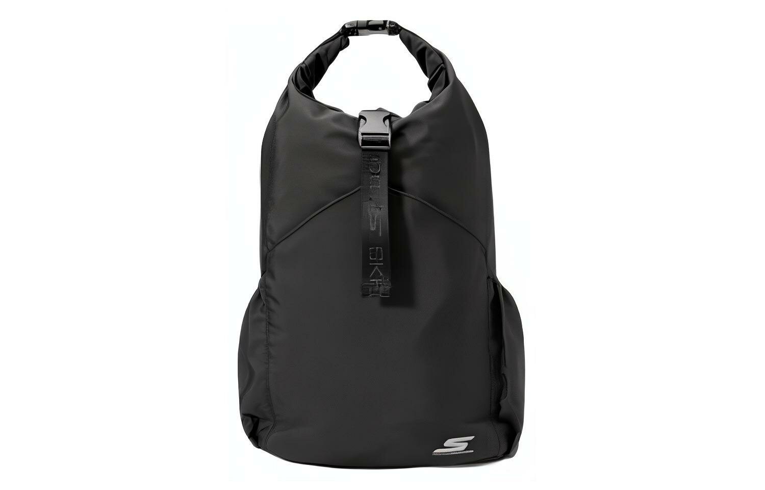 Рюкзак унисекс Skechers Fabric Backpack Regular Carbon Black 12558822, OneSize EU