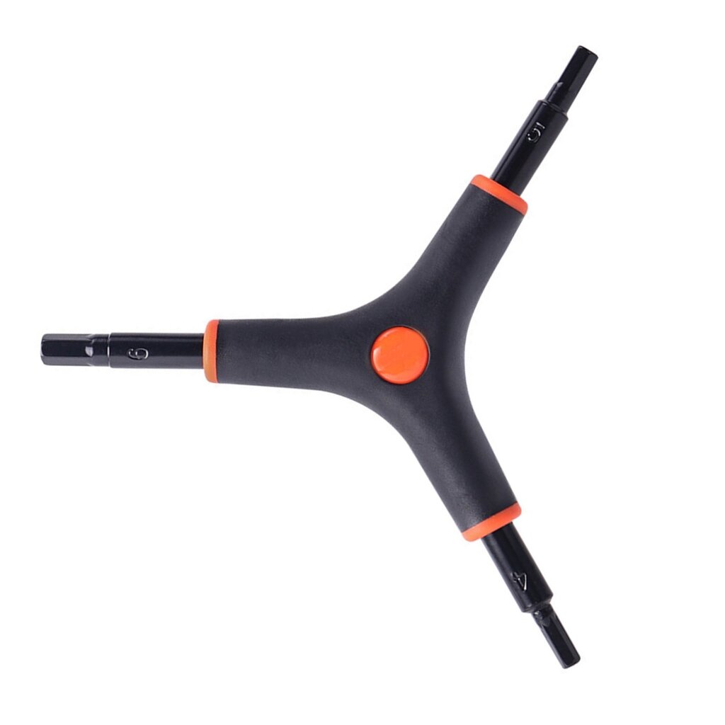 Портативный 3-Ходовой Шестигранный Ключ, Износостойкий Внутренний Шестигранный Ключ, Y-Образный Ключ, Инструмент Для Ремонта Велосипедов