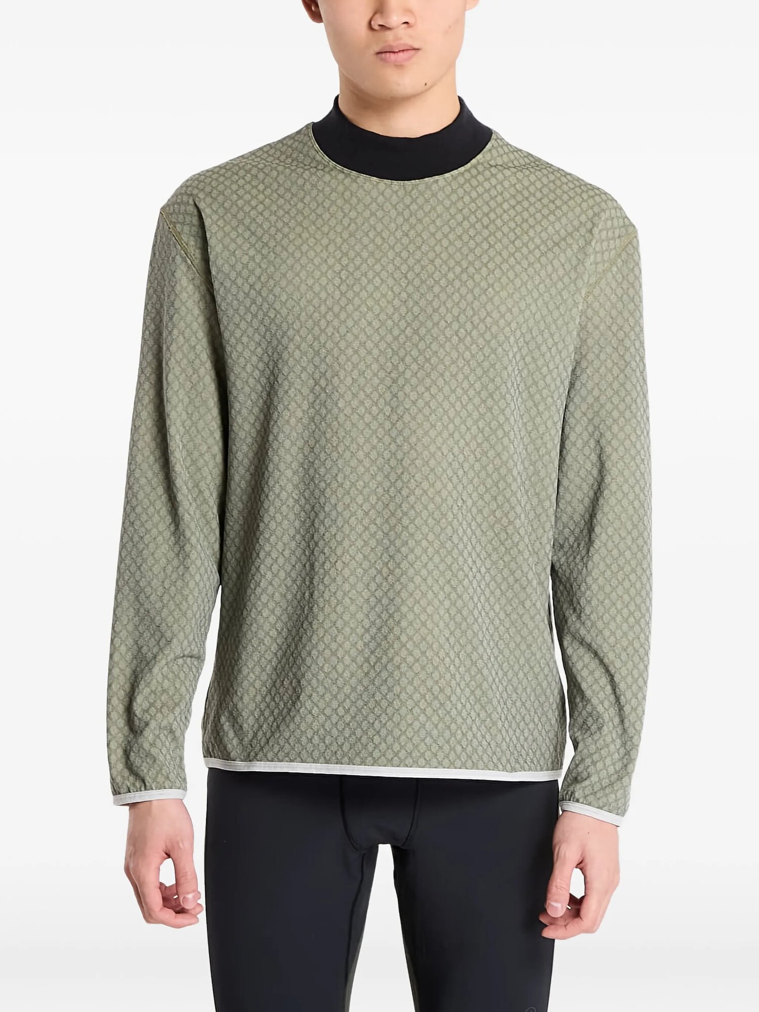 Свитер Mockneck patterned sweater