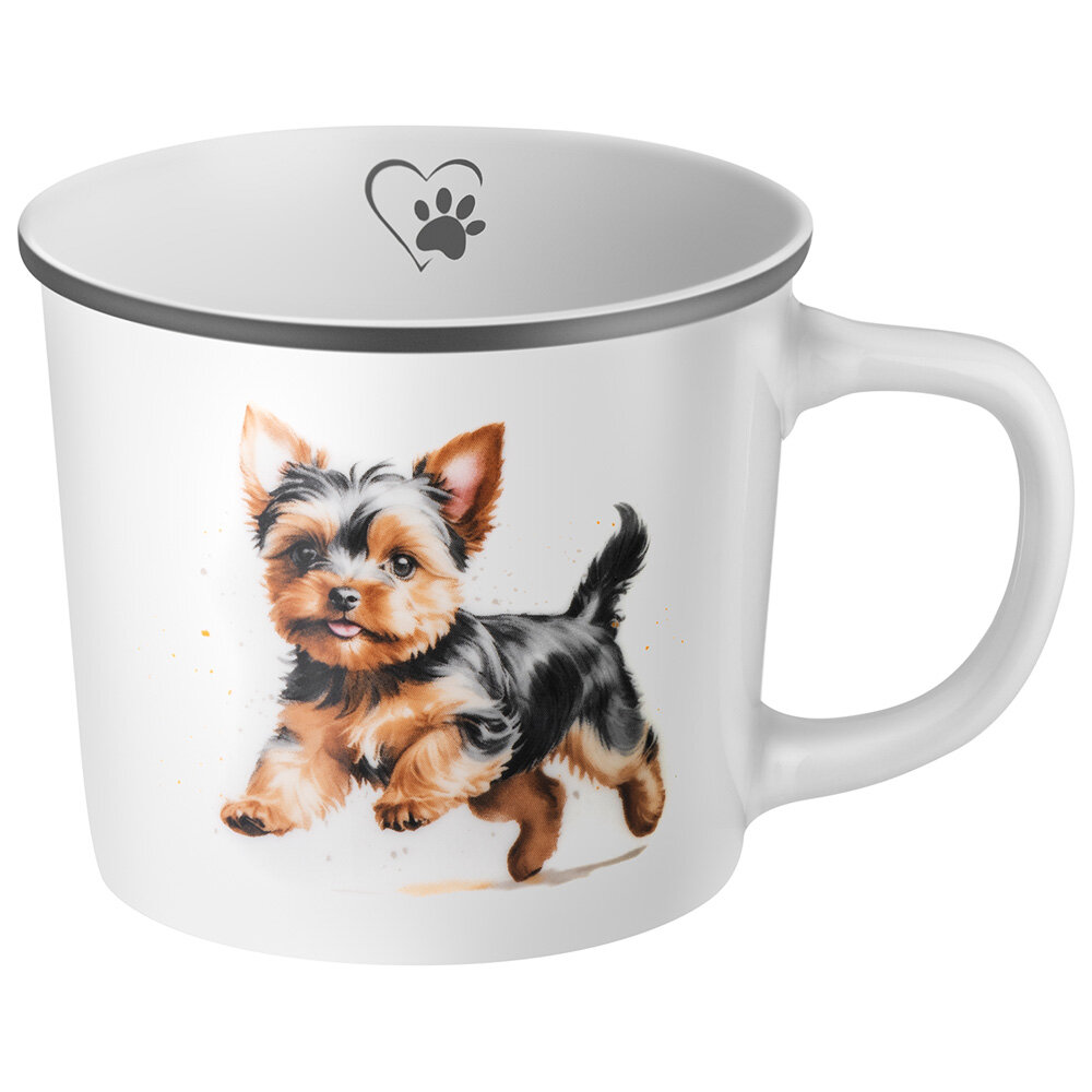 Кружка LEFARD POSTCARD Yorkshire terrier 370мл фарфор