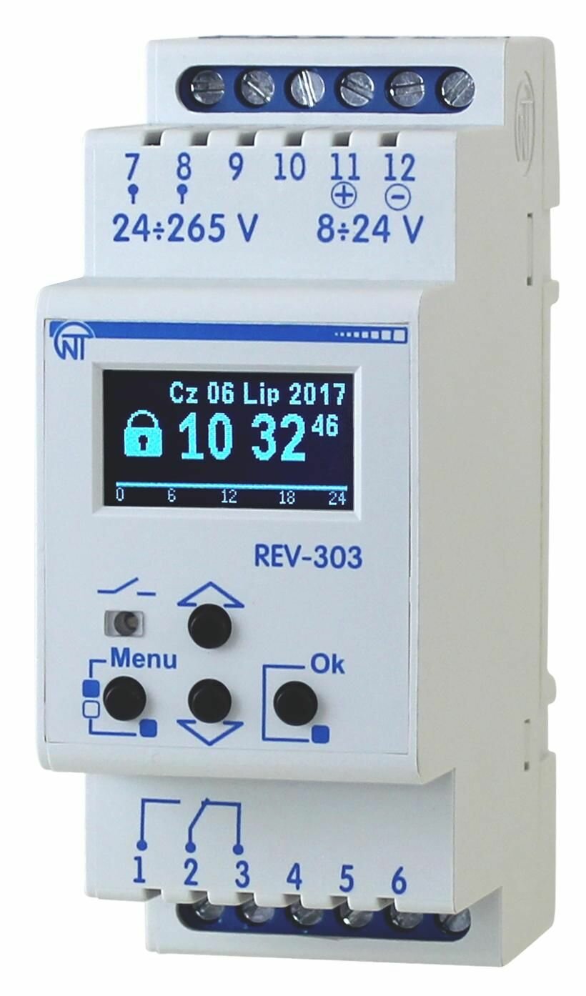 Таймер астрономический Instart программируемый, электронный, с тремя каналами