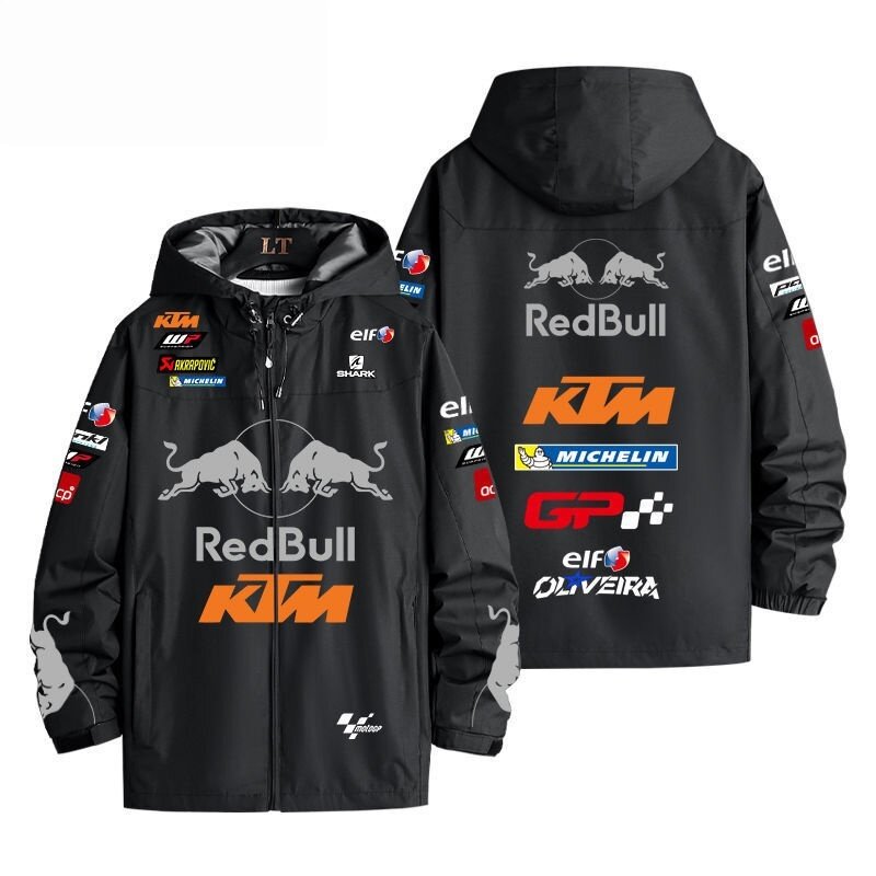 Кобрендинговая куртка RED BULL для верховой езды на мотоцикле Red Bull от KTM, тонкого сечения