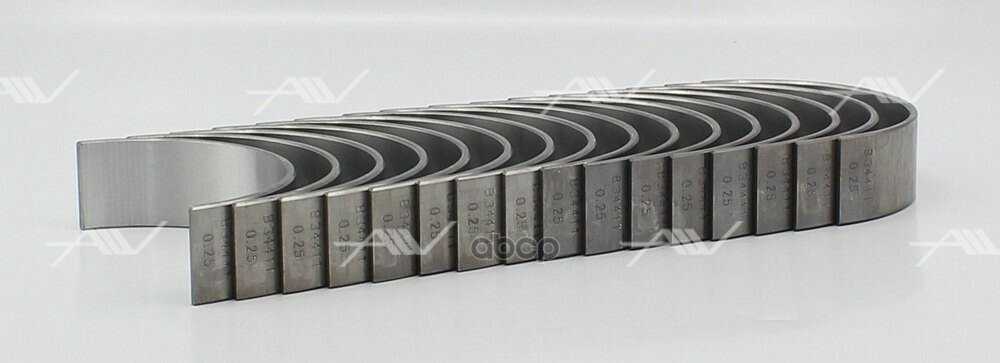 Вкладыши шатунные 0.25 toyota 1ur-fe2ur-fe3ur-fe Autowelt арт. BE-34411