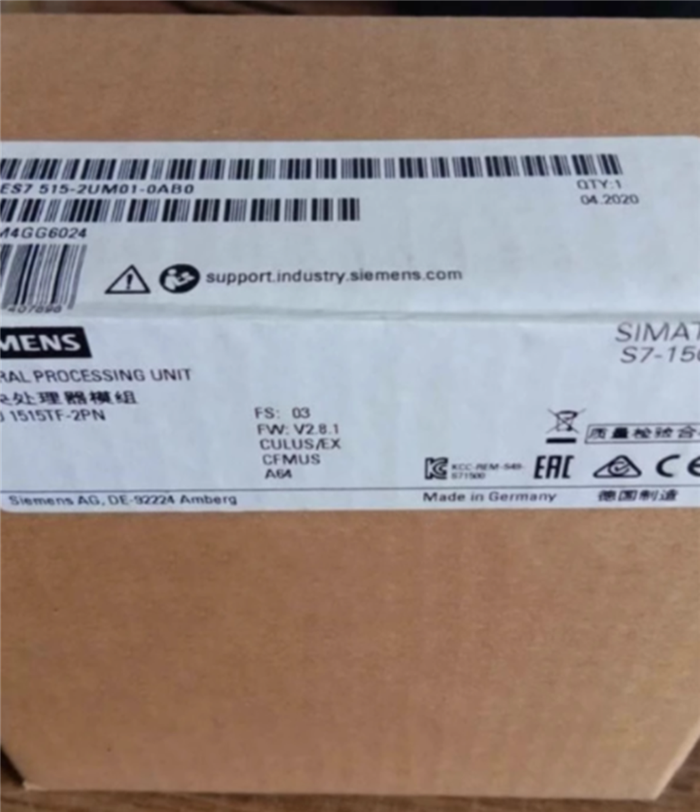 Модуль Siemens Simatic S7-1500T CPU 6ES7515-2UM01-0AB0 6ES7 515-2UM01-0AB0