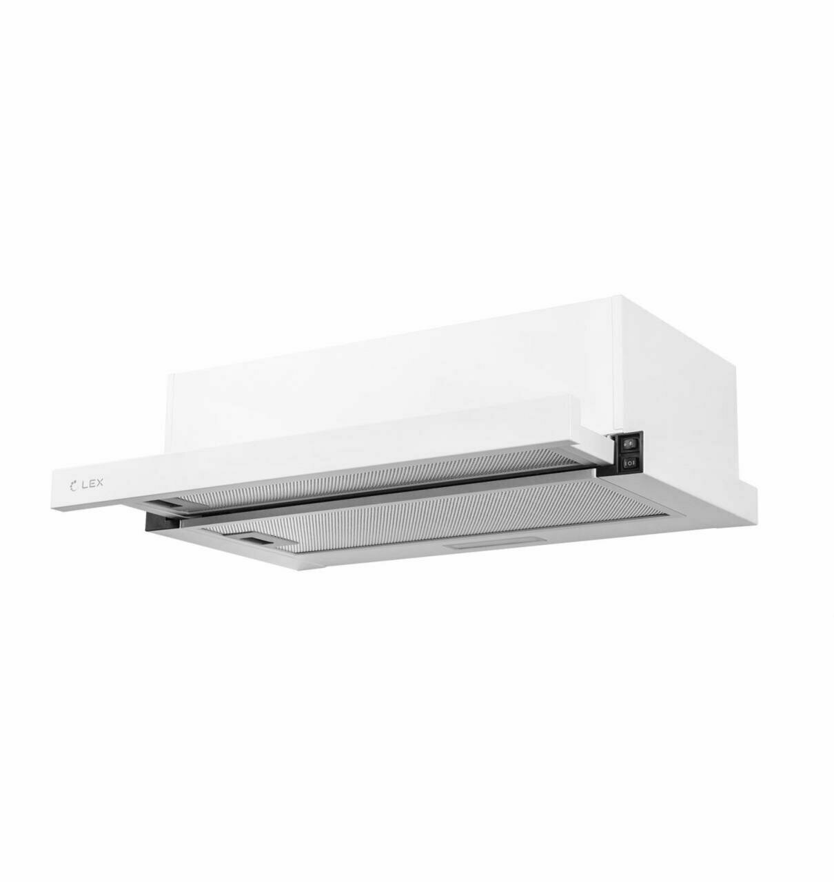 Встраиваемая вытяжка Lex Hide 600 White