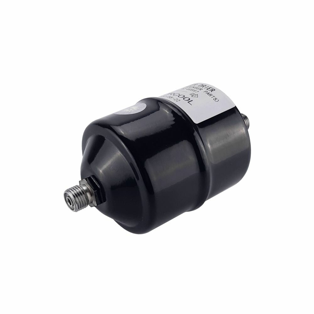 Дегидратор RC-U0597 (фильтр-осушитель), аналог Thermo King 66-8065, габариты: 143*110*75, вход и выход 9/16"-18UNF ORFS