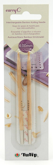 Спицы съемные укороченные carryC 4мм/9,5см, Tulip, CTMM-03