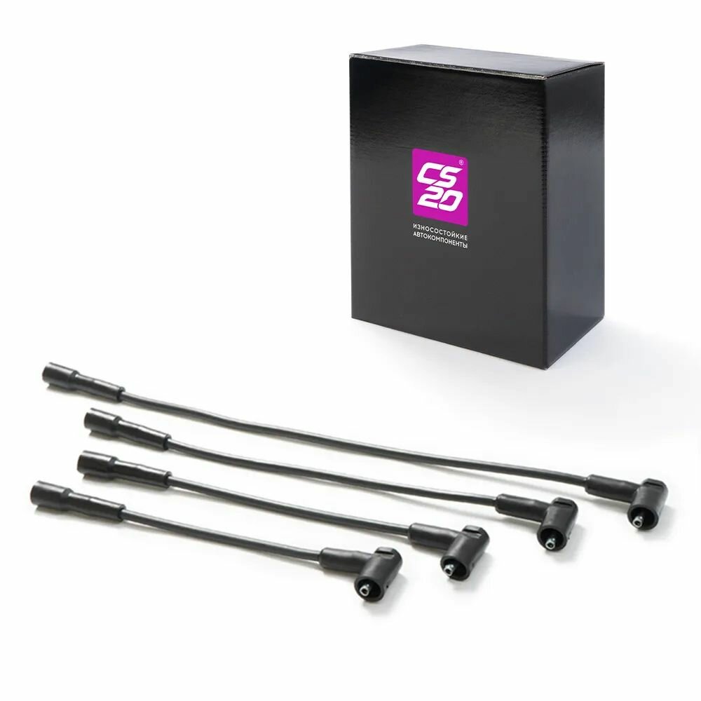 Провода высоковольтные для LADA Largus, Renault Logan 8V, Лада Ларгус, Рено Логан, комплект 4 шт. серии Original+ арт 15995