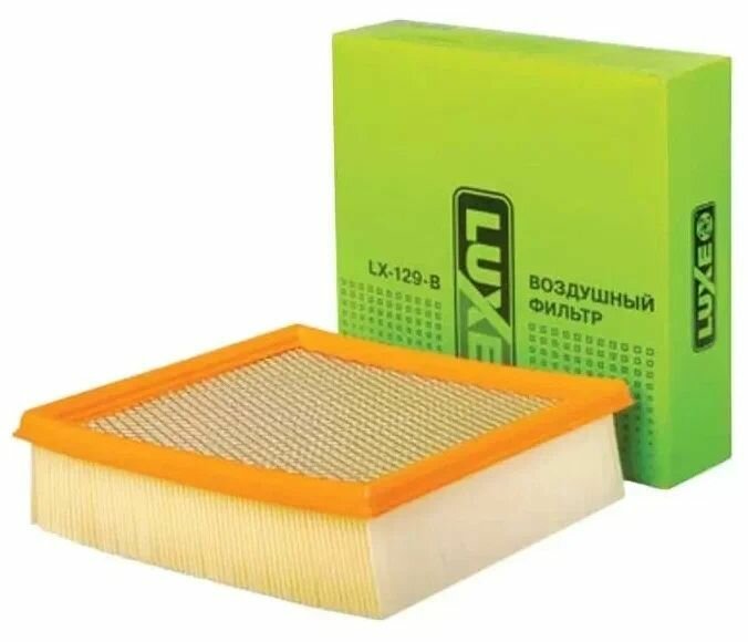 Фильтр воздушный для ВАЗ 2108-2112, 21214 Нива, Niva, 2170 Приора, 1118 Калина, 2190 Гранта инж усиленный каркас LX-129-B арт 7817