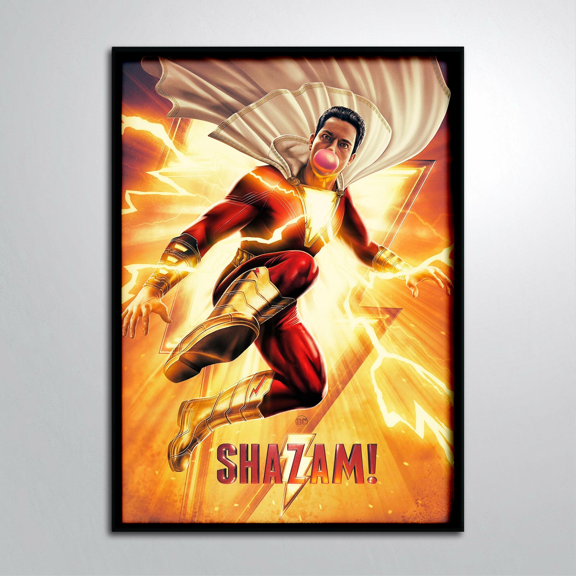 Постер без рамы/Вселенная DC Шазам! Shazam!