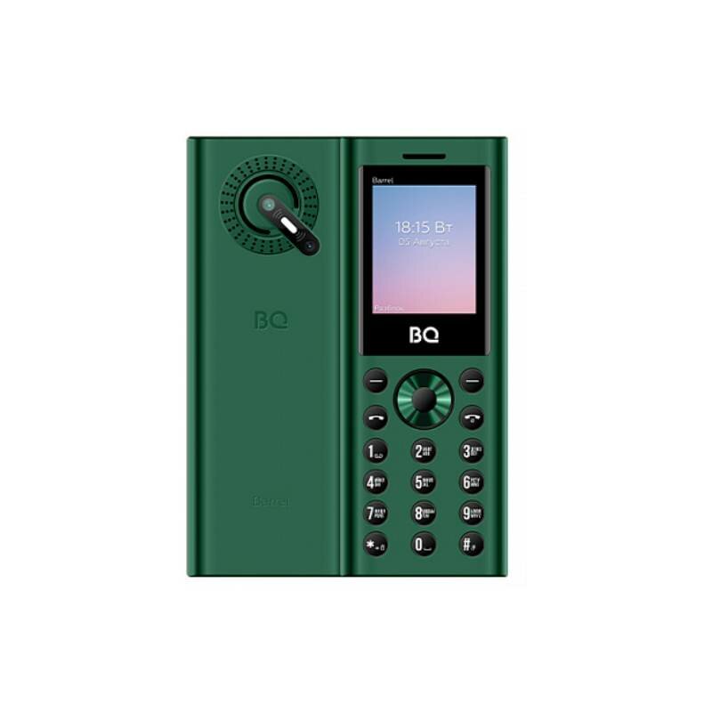 Мобильный телефон BQ M-2458 Barrel L Green Black