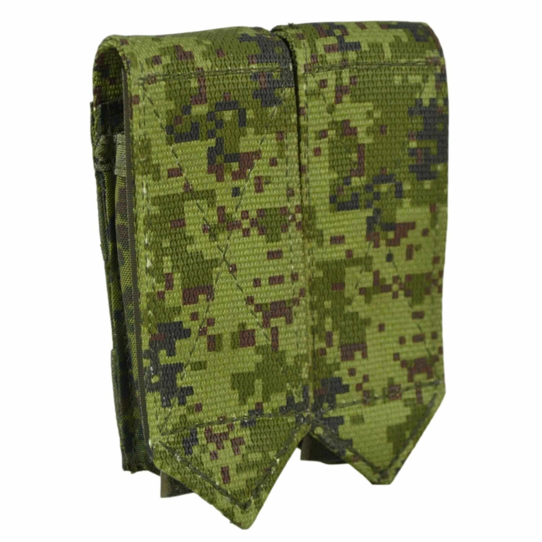 Подсумок ПОБ 2 Вектор MOLLE на липучке. Сумка для 2 магазинов ССО