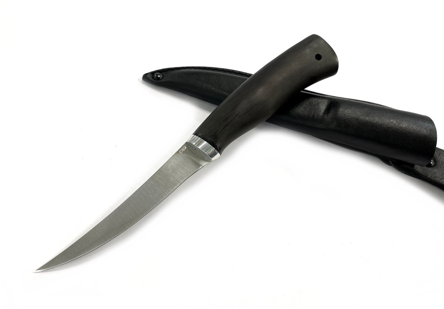 Нож филейный Фишка, 95х18, граб, АиР Златоуст