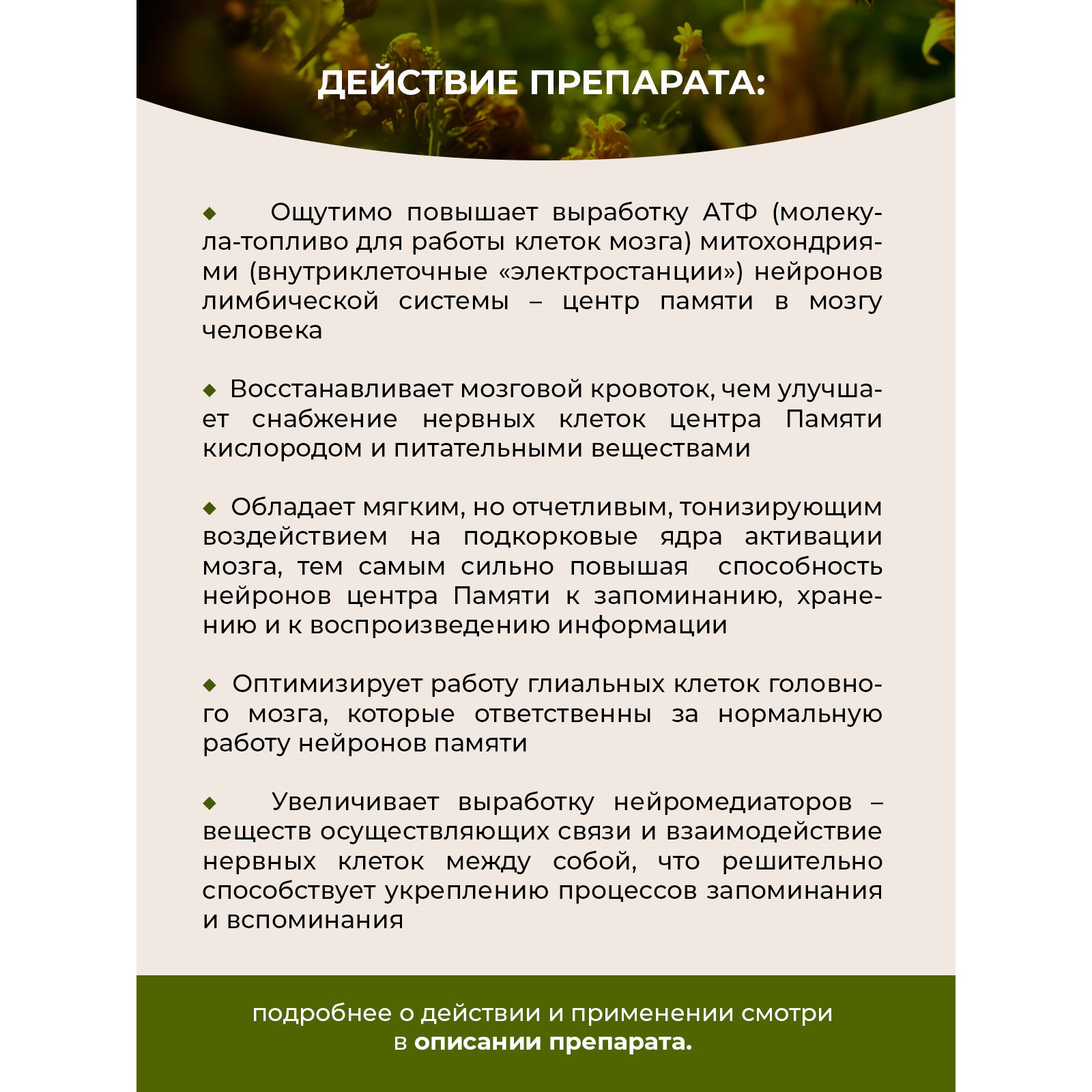Фитопрепарат Калиняк Фипромед №16 Память, 60 мл — фото 1