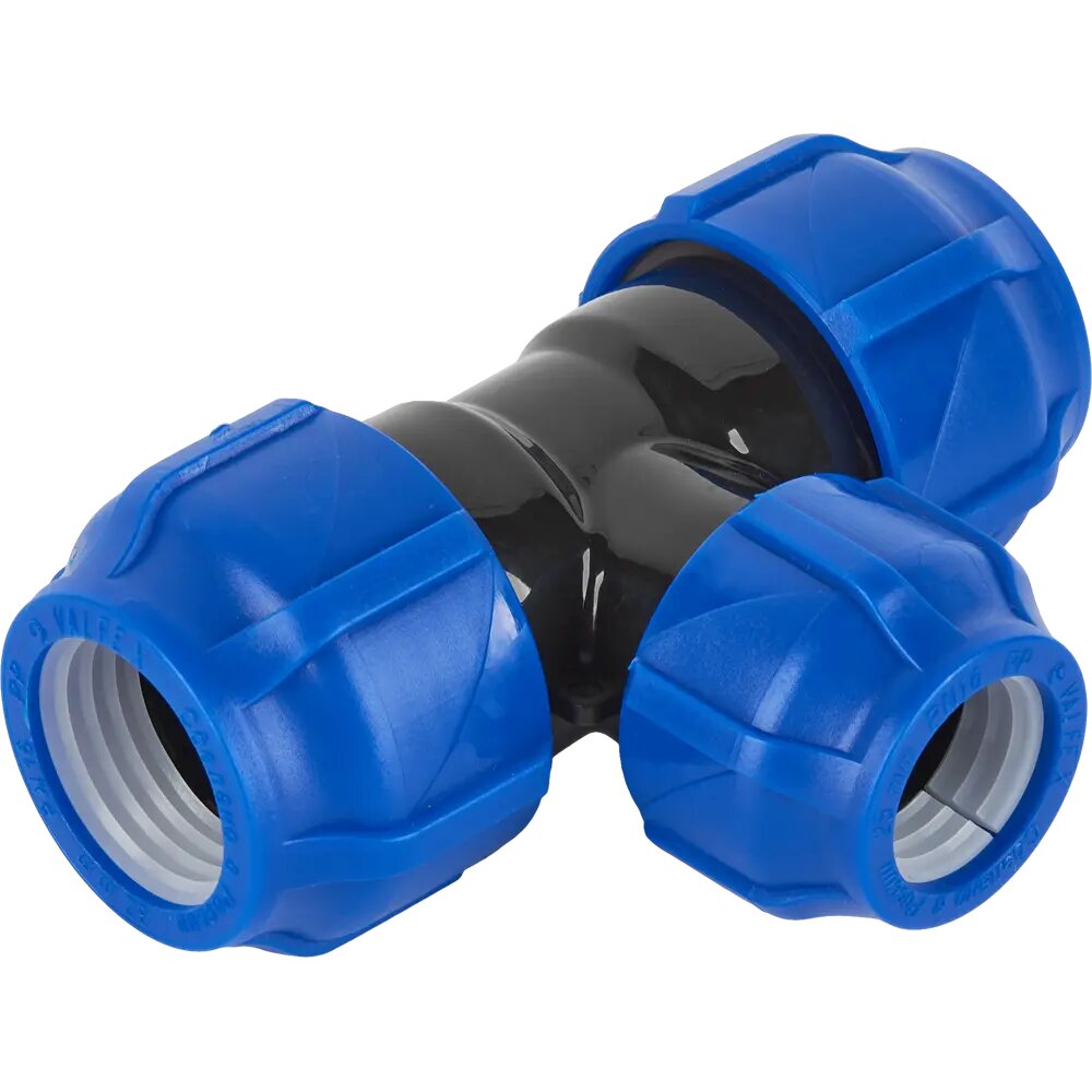 Тройник ПНД Valfex ø32х25х32 мм