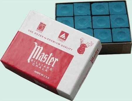 Мелки для кия (12шт в упаковке) /МЕ-01/