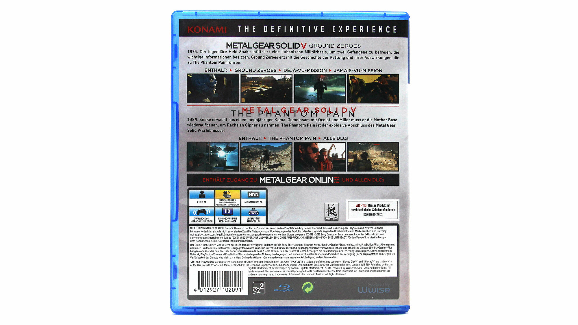 Metal Gear Solid V The Definitive Experience (PS4/PS5, RU) — фото 1