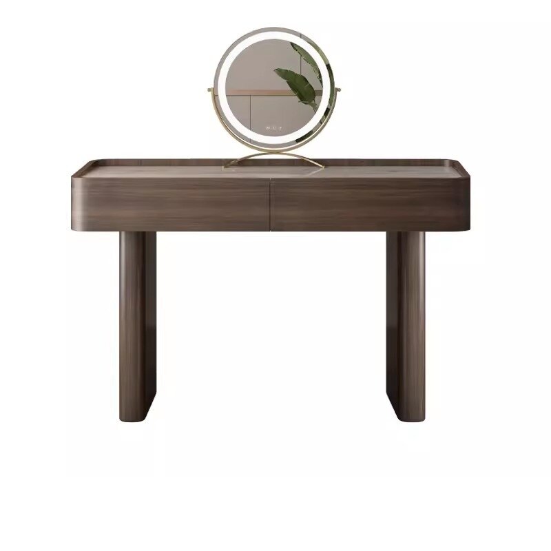 Туалетный стол с тумбой Cornelius (Стол + зеркало с подсветкой / 100см)