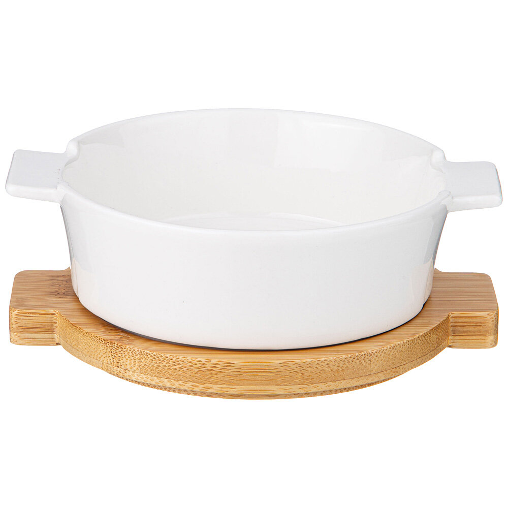 Салатник 761-080 с ручками lefard native на подставке 15,3*12,9*5,5 см